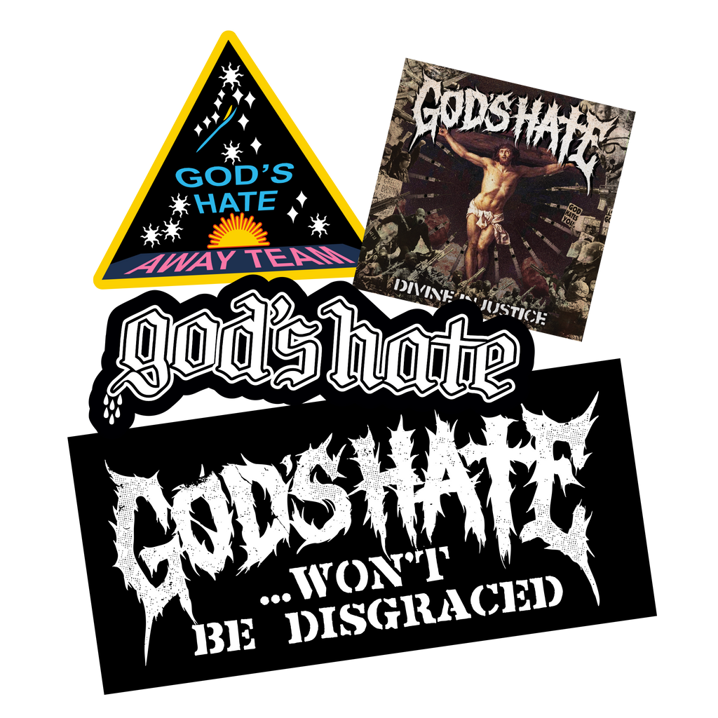 God's Hate - Divine Injustice Sticker Pack