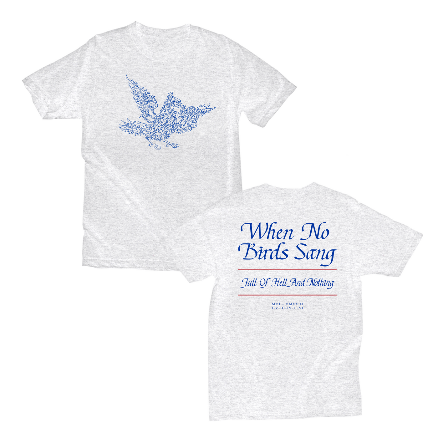 Full of Hell and Nothing Bird T-Shirt Ash